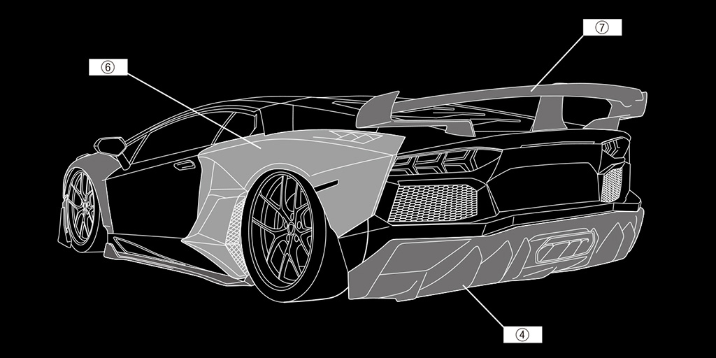 how to draw body kit